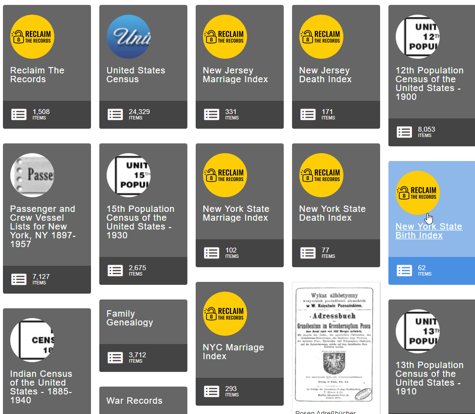 Internet Archive Genealogy Collection – Who’s There? | DNAeXplained ...