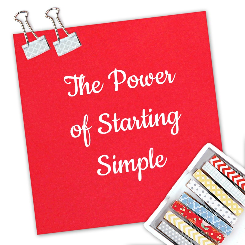 The Power Of Starting Simple | Do A New Thing
