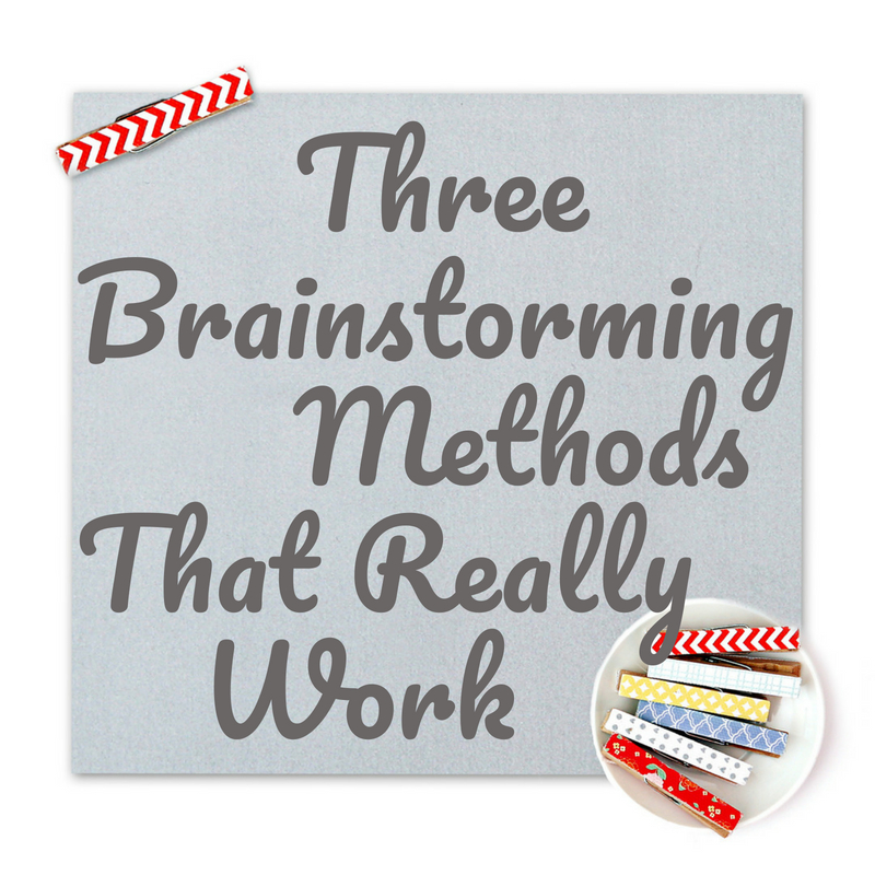 3 Brainstorming Methods That Really Work | Do A New Thing