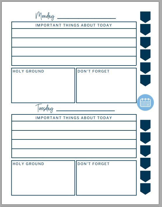 Plan Cap 6 | Do A New Thing