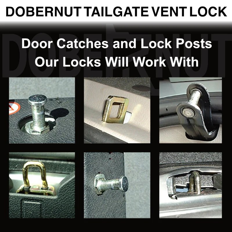 Car / Van Boot Tailgate Vent Lock