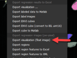 Exporting Visualizations As Float Images