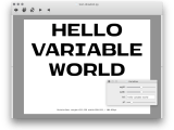 Robofont Testing Variable Fonts