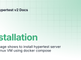 Installation Hypertest V2 Docs