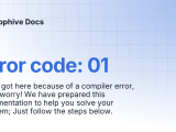 Error Code 01 Apphive Docs
