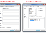 Managing Document Properties Documentation