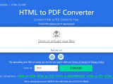 How To Convert Html To Pdf Documentation