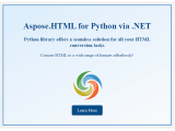 Convert Html To Pdf In Python Aspose Html For Python Via Net