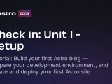 Build A Blog Tutorial Unit 1 Setup Docs