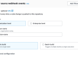 Github Global And Organization Webhooks Aws Codebuild