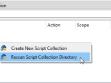 Creating Script Collections Script Libraries Basler