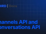 Channels Api And Conversations Api Bird Api Docs