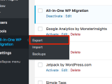 Migrate Data From One Wordpress Instance To Another