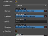 Toggle Reference Cocos Creator