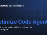Optimize Code Agent Codemate Documentation