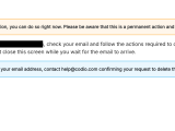 Deleting An Organization Codio