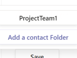 Adding Contacts Folders Contacts Manager User Guide