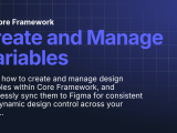Create And Manage Variables Core Framework