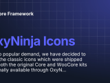Oxyninja Icons Core Framework