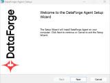 Installing A New Agent Dataforge
