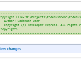 Add Copyright Header Coderush Devexpress Documentation
