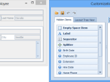 Default Runtime Customization Winforms Controls Devexpress