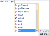 Code Completion Php Tools For Visual Studio Documentation