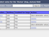 Bugzilla Adding Field Values Status Devzing Knowledge Base