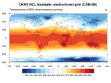 Dkrz Ncl Contour Unstructured Example Dkrz Documentation Documentation