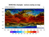 Dkrz Ncl Vector Plot On Contour Plot Example Dkrz Documentation