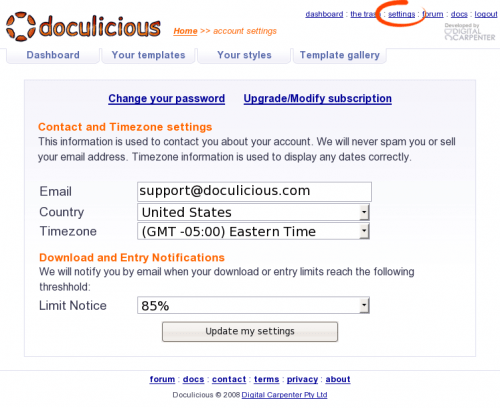 Settings Doculicious Documentation - Best Mountain Illustrations in HD
