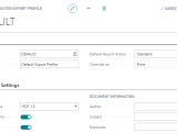 Export Profiles Apportunix Document Creator