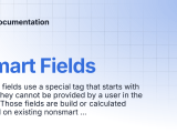 Smart Fields Documentation
