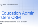 Ez Education Admin System Crm Eazycode Documentation