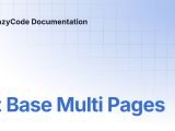 Ez Base Multi Pages Eazycode Documentation