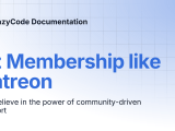 Ez Membership Like Patreon Eazycode Documentation