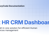 Ez Hr Crm Dashboard Eazycode Documentation
