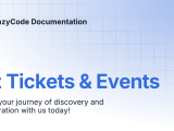 Ez Tickets Events Eazycode Documentation