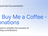 Ez Buy Me A Coffee Donations Eazycode Documentation