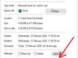 Microsoft Excel Addin Installation Instructions