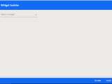 Widget Editor Fintech Studios
