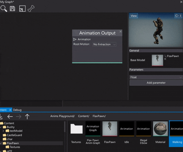 Howto Create Anim Graph Flax Documentation - High Resolution Vintage Backgrounds for Desktop