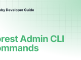 Forest Admin Cli Commands Ruby Developer Guide