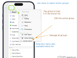 Action Groups Drafts User Guide