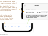 New Drafts And Pinning Drafts User Guide