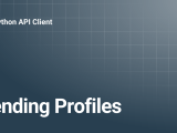 Sending Profiles Python Api Client