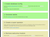 Welcome Module Sproutcms Documentation