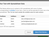 Data Driven Testing Ghost Inspector