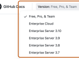 About Versions Of Github Docs Github Enterprise Cloud Docs