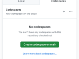 Creating A Codespace For A Repository Github Docs